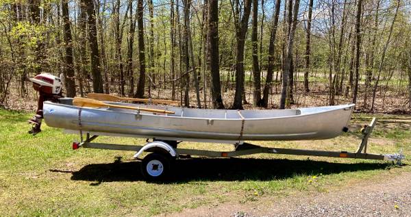 15’ GRUMMAN SPORT BOAT AND TRAILER $2,300 | Boats For Sale | Eau Claire ...