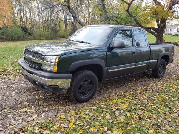 04 Chevy Silverado 1500 LS 4x4 Z71 comes with7.6 ft Boss snow - $6500 ...