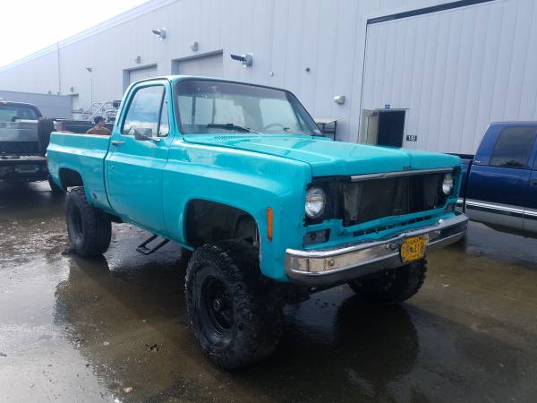 77 Chevy Squarebody 4x4 w/ 383 Stroker - $6000 (Fairbanks) | Cars ...