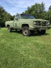 MILITARY M1008 1984 Chevy Silverado 4x4 Square Body - $4,300 (La Habra ...