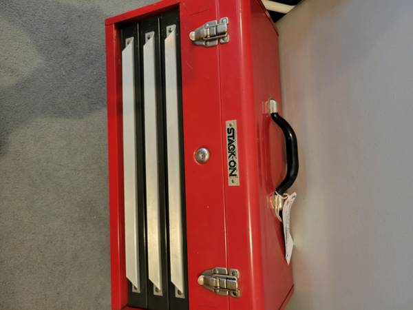 Stack on 3 drawer metal tool box $40 | Tools For Sale | Fargo, ND | Shoppok