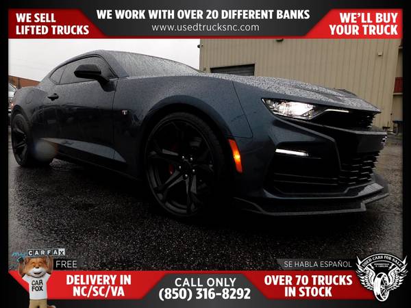 $487/mo - 2019 Chevrolet Camaro SS 2dr Coupe w1SS FOR ONLY - $487 (Used ...