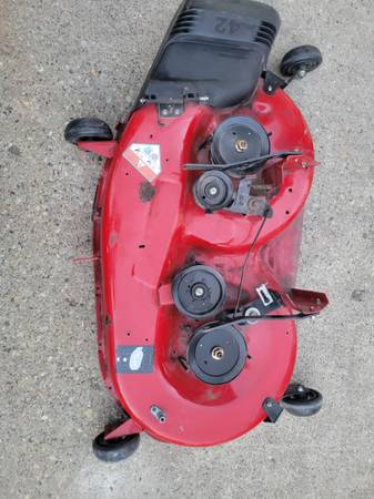 Craftsman 42 inch Mower deck. $80 | Garden Items For Sale | Flint, MI ...