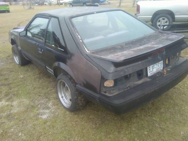 1989 fox body mustang lx roller - $2500 (Marion) | Cars & Trucks For ...