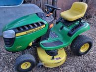 John Deere D105 tractor with bagger | Garden Items For Sale | Hartford ...
