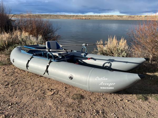 Dave Scadden Outlaw Avenger Pontoon Fishing Boat $950 | Boats For Sale ...