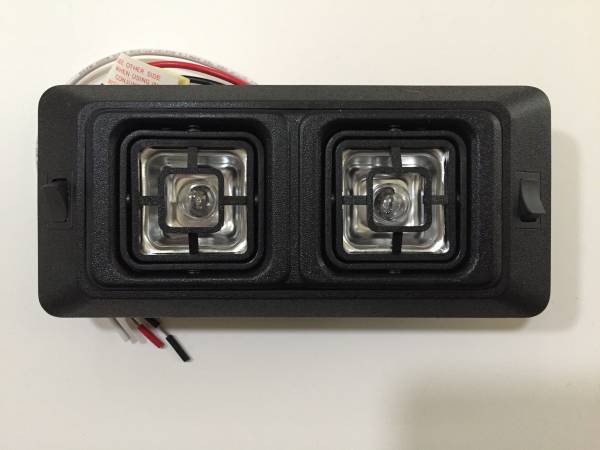 Liteco TILTABLE DOUBLE DOME LIGHT * RV Van Truck $12 | Auto Parts Sale ...