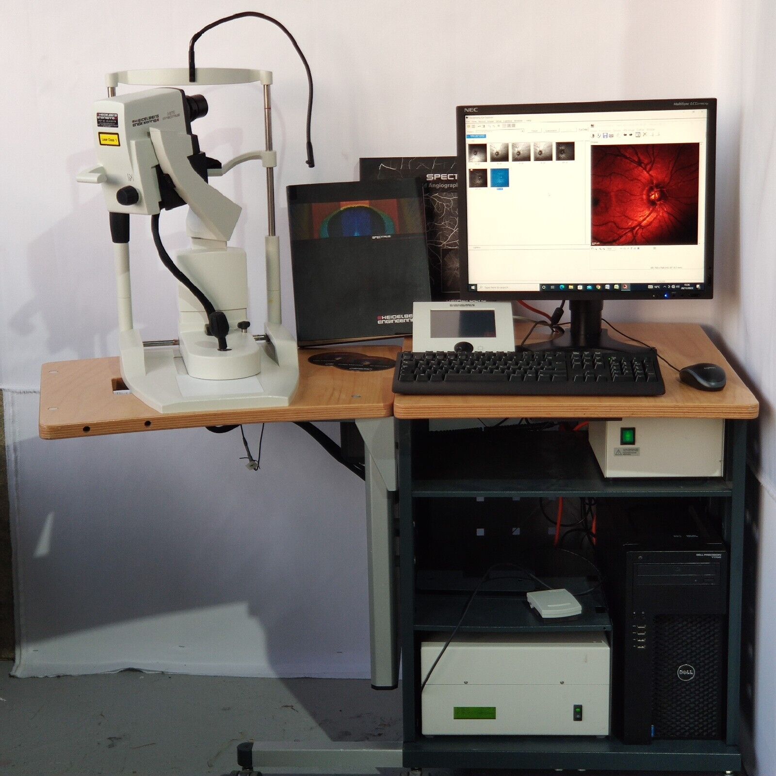 Heidelberg HRA Spectralis Retinal Imaging System with Work Station ...