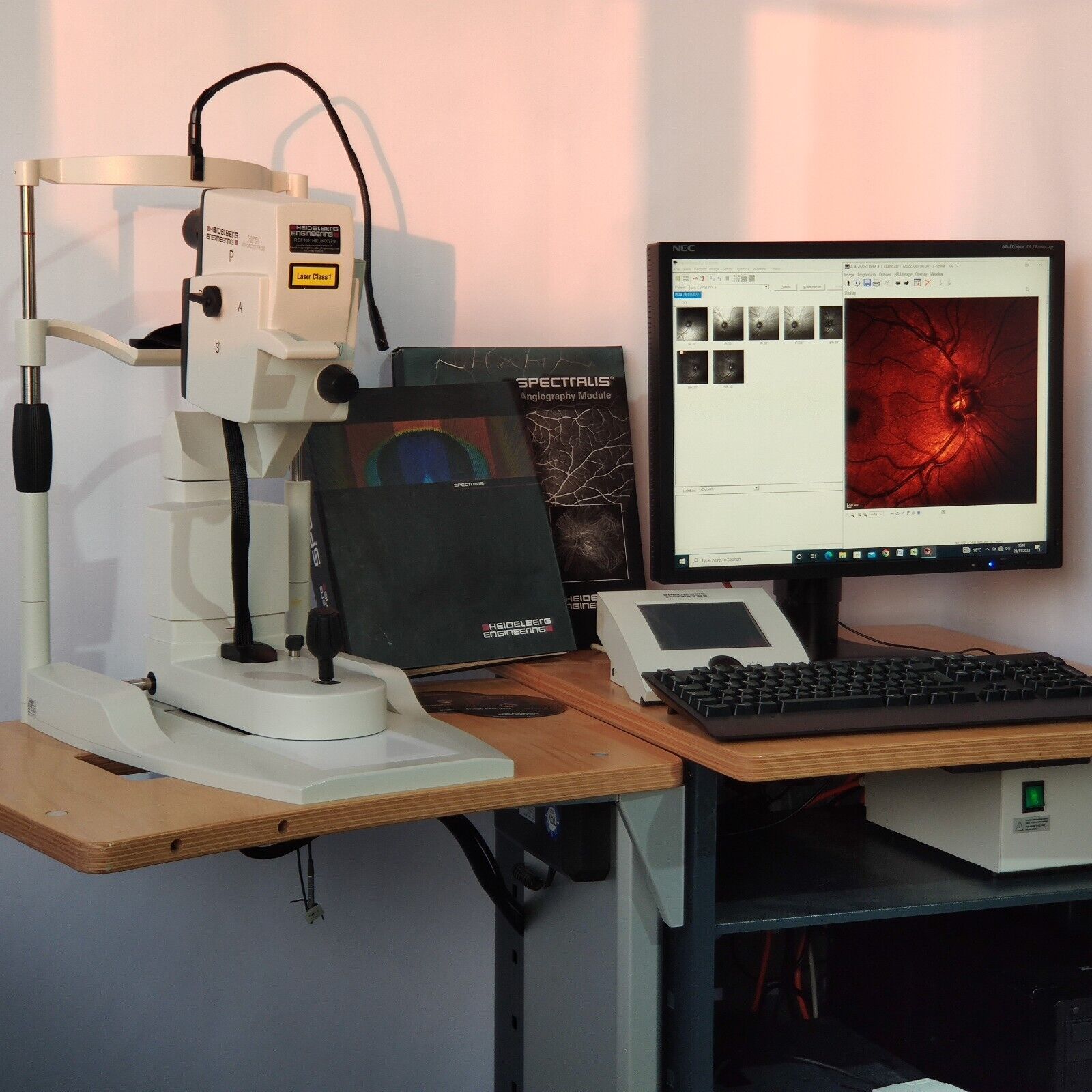 Heidelberg HRA Spectralis Retinal Imaging System with Work Station ...