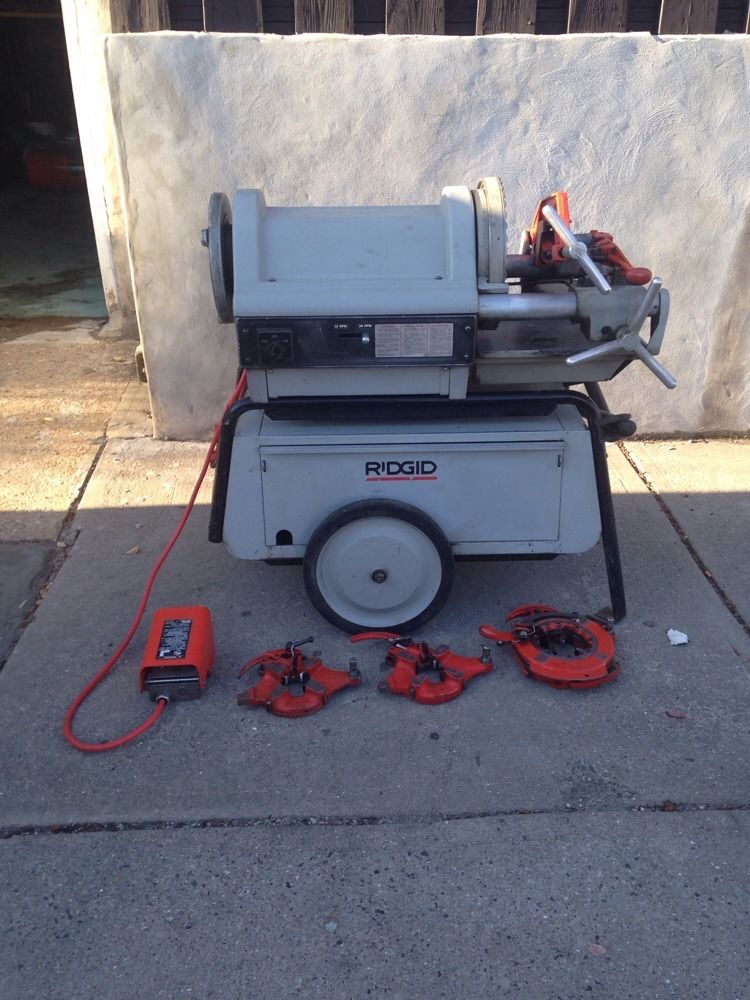 Ridgid 1224 Pipe Threader 2.5-4 300 700 141 161 rigid 3 Dies | Tools ...