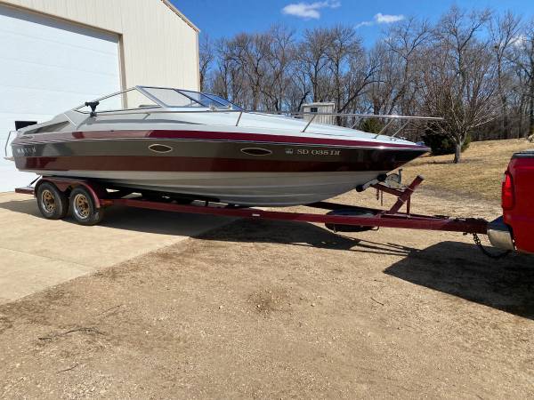 1989 Maxum 22 foot cabin cruiser $10,500 | Boats For Sale | Fort Dodge ...