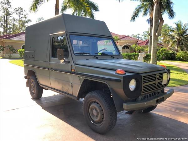 1989 Mercedes-Benz 230GE Puch G-Class HARD TOP! Swiss Army G-Wagon, M1 ...
