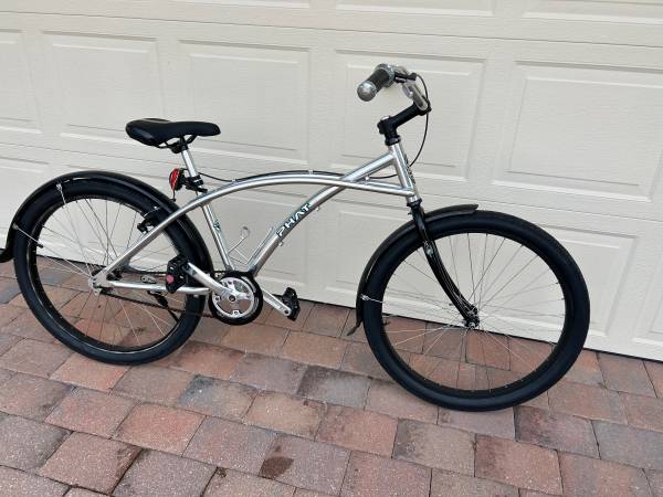Mens large frame cruiser bicycle 26” wheel by PHAT Model 21 aluminum ...