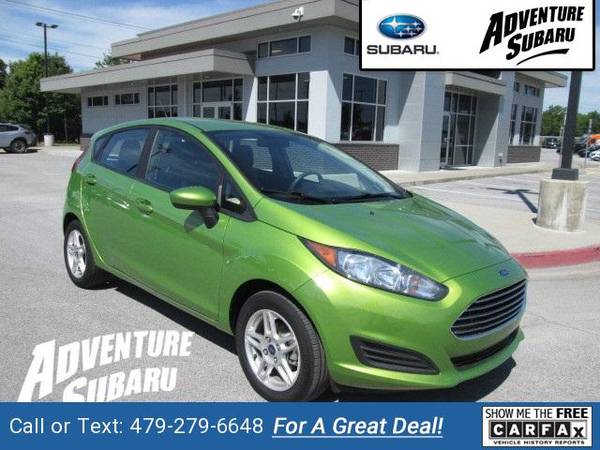 2018 Ford Fiesta SE hatchback Outrageous Green Metallic Tinted - $11973 ...