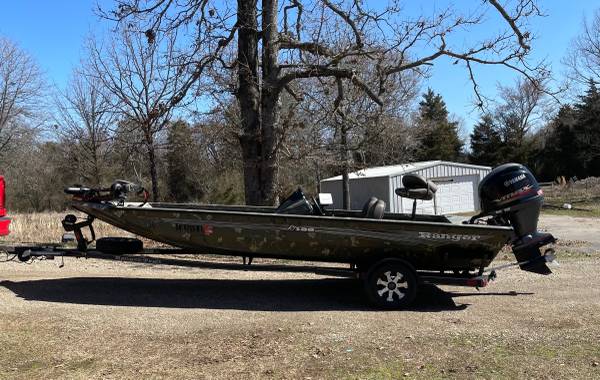 Ranger boat for sale, camo $26,000 | Boats For Sale | Fort Smith, AR ...