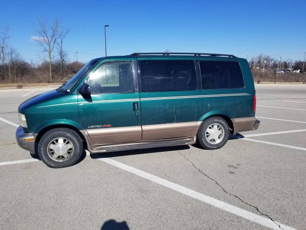 2002 Chevy astro AWD conversion van 2200 obo - $2200 (Fort Wayne / Van ...