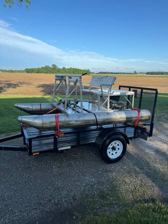 Aqua Cycle Aluminum Pontoon Pedal Boat $1,400 | Boats For Sale | Fort ...