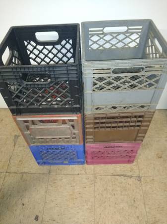 Milk crates great for transporting propane tanks $5 | General Items ...