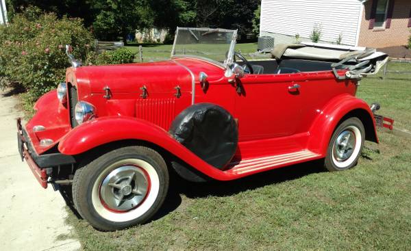 1967 Glassic (1931 Ford Model A Replica) Phaeton 4 seat Convertible ...