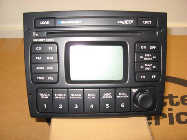 2004 - 2006 Pontiac GTO BLAUPUNKT Radio 6 Disc CD Changer Stereo OEM ...