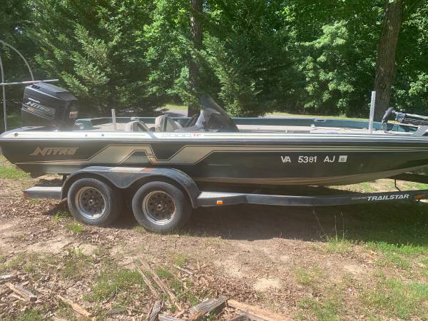 1994 Tracker Nitro 2000 TF Bass boat and matching trailer $5,800 ...