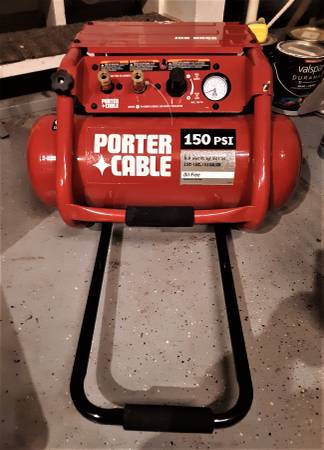 Porter Cable Job Boss Dual Tank Air Compressor; Model C3151; Like New ...