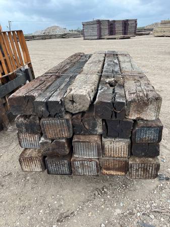 C Grade Cross Ties (Rail Road Ties) $15 | Garden Items For Sale ...