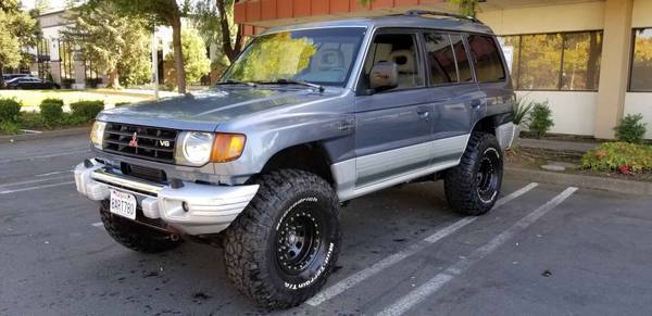 1999 MITSUBISHI MONTERO 4X4 LIFTED, AIR LOCKER - $6500 (sacramento ...