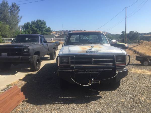 w250 cummins ranch hand bumper - $700 (valley springs ca) | Cars ...