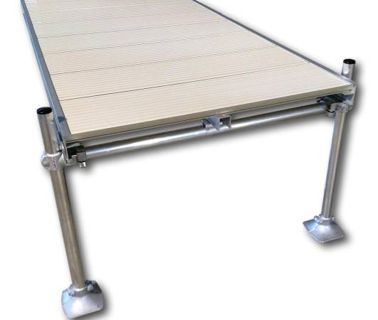 10X4 White Vinyl Dock Sections Docks $660 | Boats For Sale | Grand ...