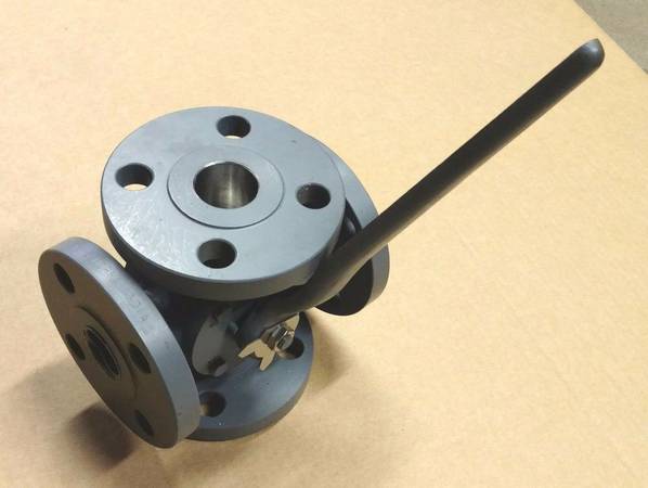 Large 4 Way Hand Operated Rare Huge Water Valve 1-1/2 -300 STD Norma ...