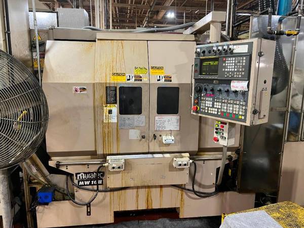 MURATEC MW16 III CNC LATHE Fanuc 16-TT | Tools For Sale | Grand Rapids ...