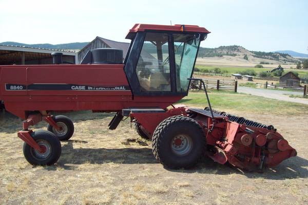 Used Case 8840 SP Swather | Garden Items For Sale | Great Falls, MT ...