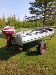 Vintage Alumacraft Aluminum Ducker Duck Boat 1950s $2,000 | Boats For ...