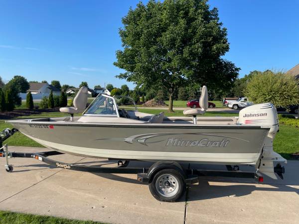 1845 Mirrocraft Dual Impact $17,500 | Boats For Sale | Green Bay, WI ...
