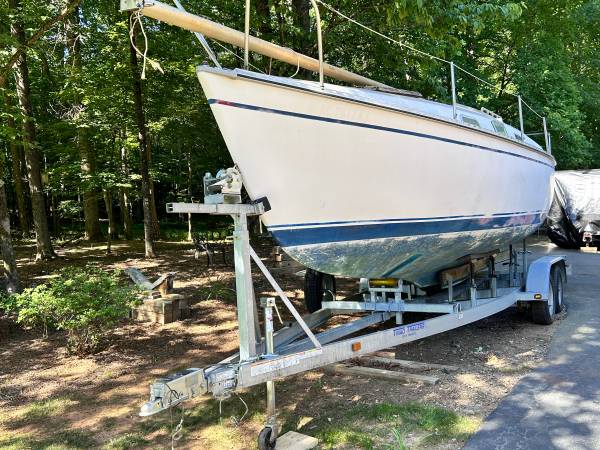 26’ Chrysler Sailboat ON TRAILER $3,700 | Boats For Sale | Greensboro ...