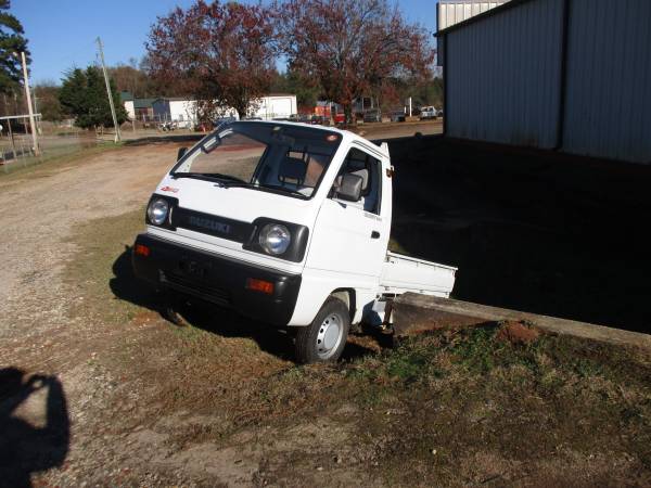 JDM Suzuki Carry Mini Truck Manual 4x4 Off Road UTV Street Legal ...
