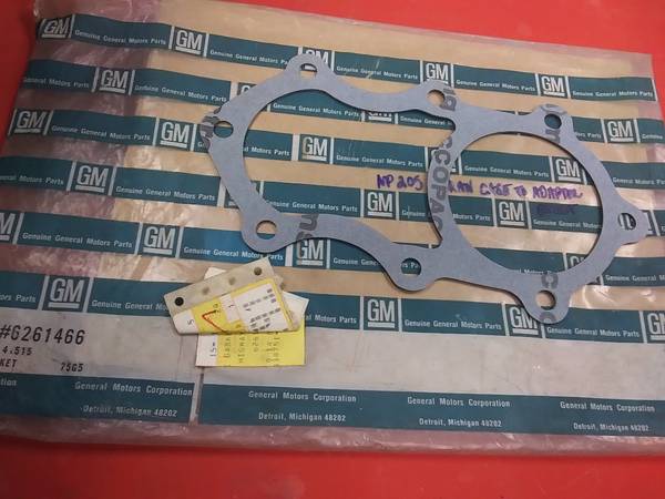1971-1985 Chevy NP205 transfer case adapter gasket $10 | Auto Parts ...