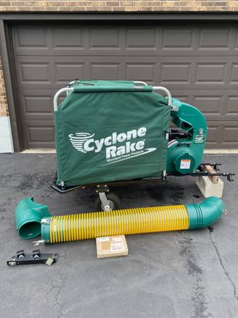 Cyclone Rake Commander – Leaf and Lawn Vacuum Upgraded Package $1,700 ...