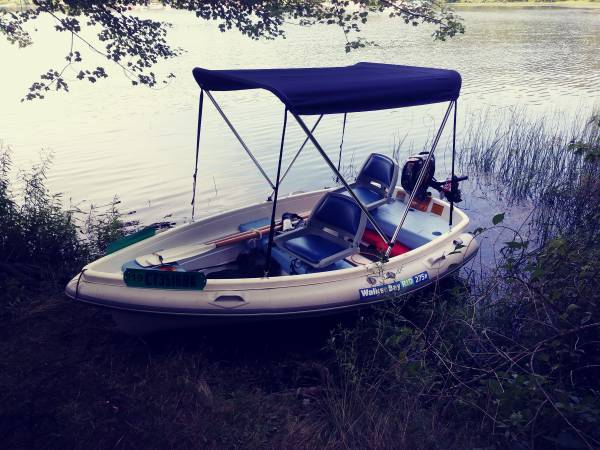WALKER BAY 10MULTI PURPOSE BOAT, motor,sail,row,Pontoons-trailer,gear ...
