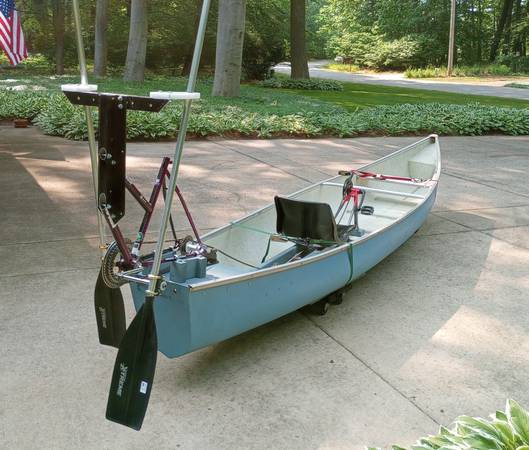 Pedal powered canoe $325 | Boats For Sale | Holland, MI | Shoppok