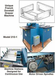 UNIQUE FRENCH DOVETAIL DRAWER MACHINE $3,750 | Tools For Sale | Houston ...