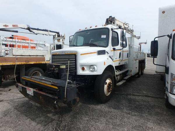 2008 FREIGHTLINER M2 CREWCAB TANDEM AXLE 6X4 CRANE PTO RIG NEW $140K ...