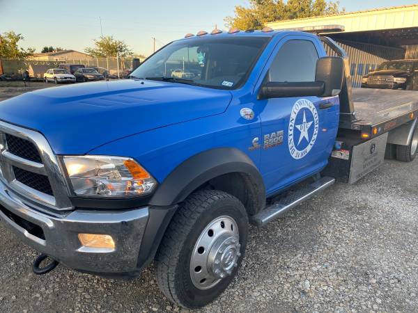 2018 Ram 5500 rollback wrecker tow truck 4x4 Cummins 27k mikes - $69900 ...