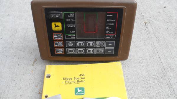 John Deere Bale Trak Control Panel $25 | Garden Items For Sale ...