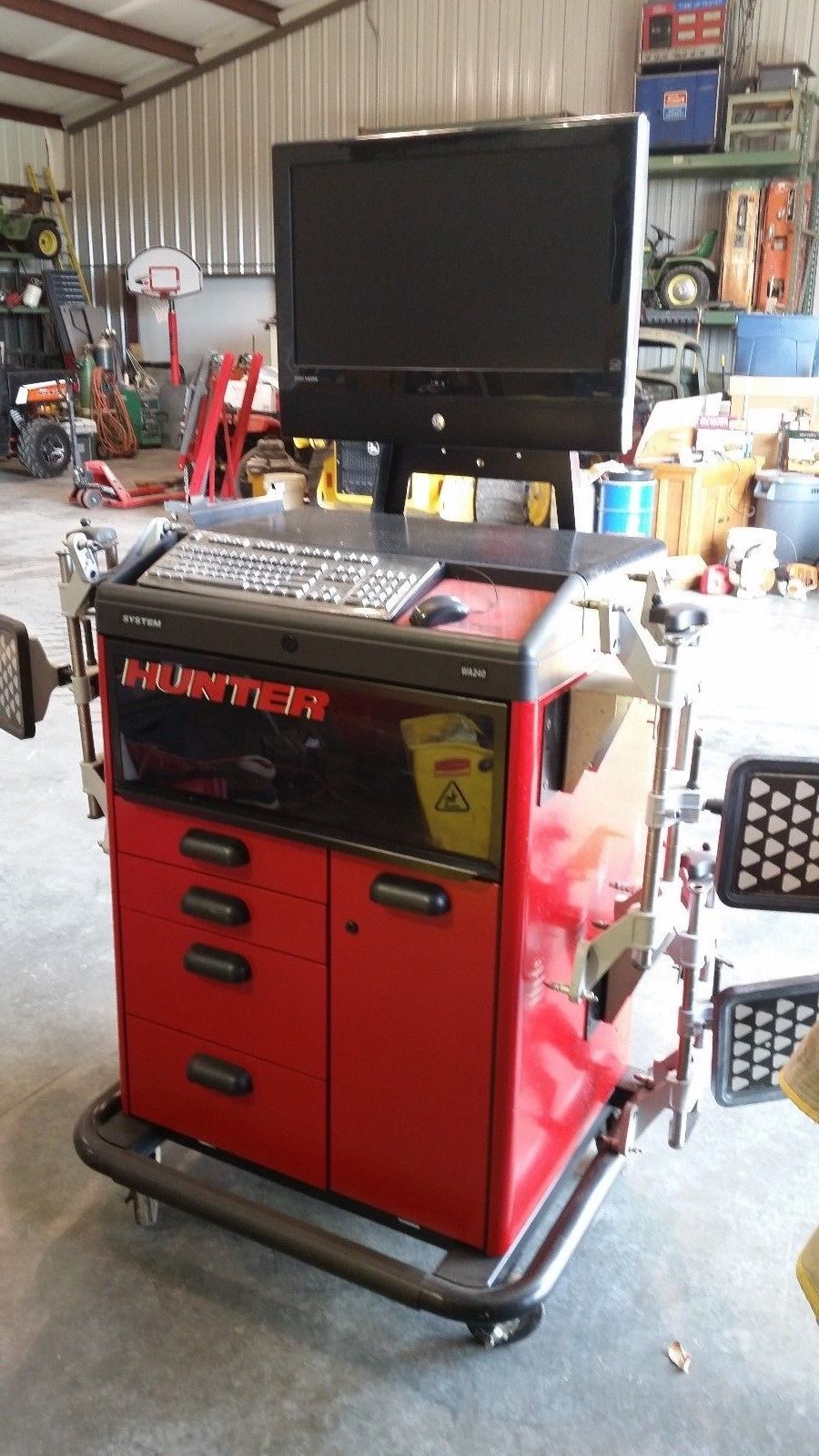 2016 Hunter Hawkeye WA244DSP600 HD Camera Alignment System | Tools For ...