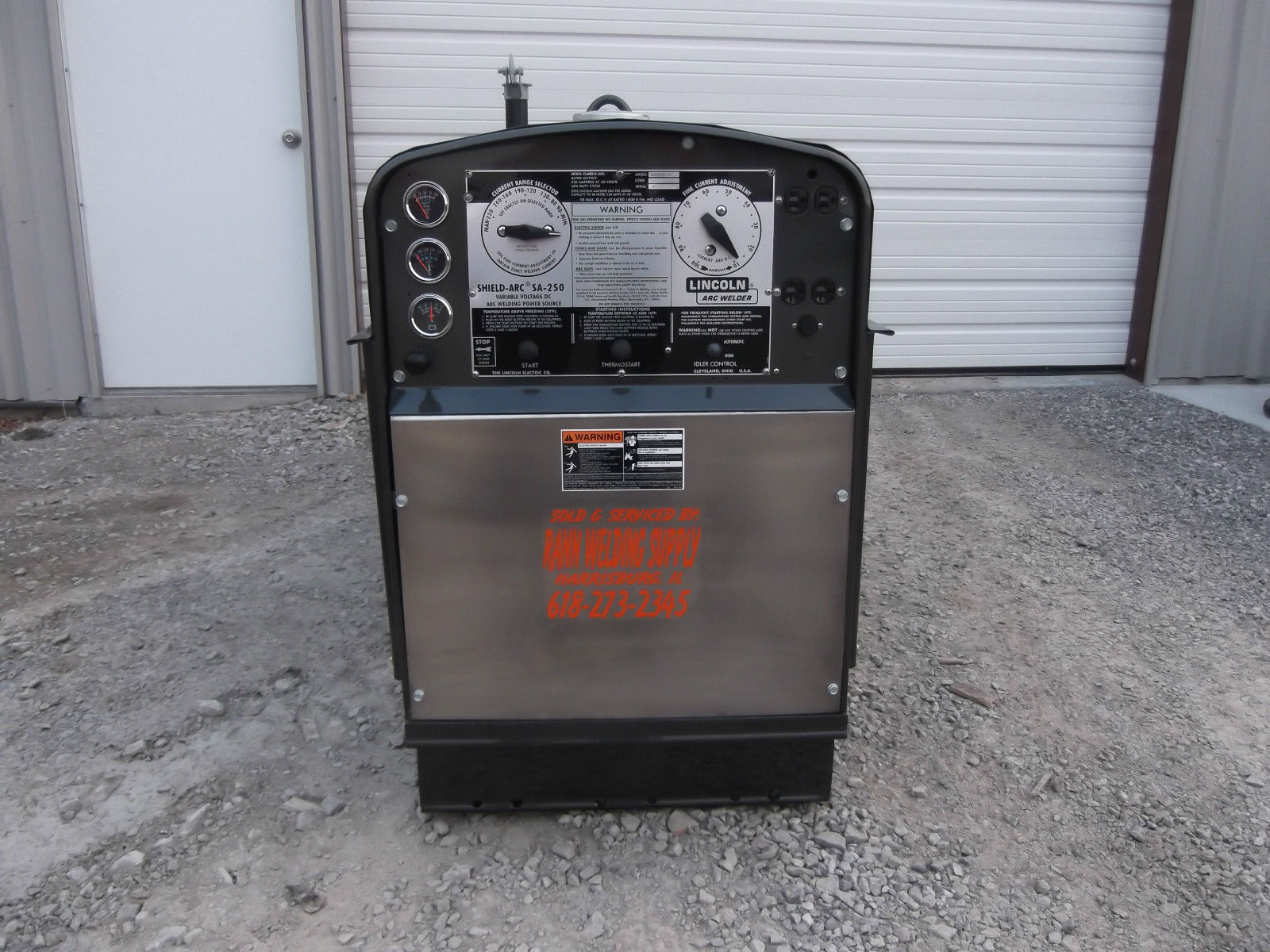 Lincoln SA-250 D 3.152 with a Perkins Diesel engine | Tools For Sale ...