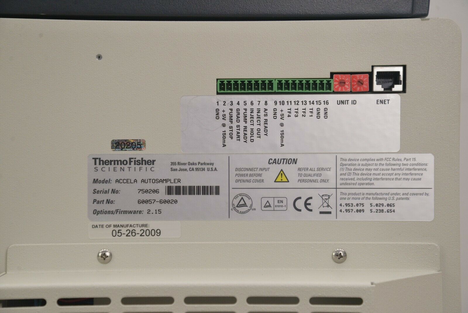 Thermo Scientific, LTQ XL Mass Spectrometer with Accela HPLC System and ...