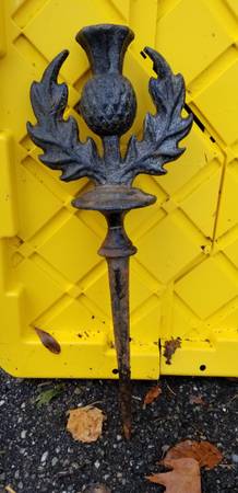 Antique Cast Iron Hose Guides - Decorative Garden Piece | Garden Items ...