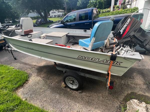 Monark fishing boat $4,500 | Boats For Sale | Hudson Valley, NY | Shoppok